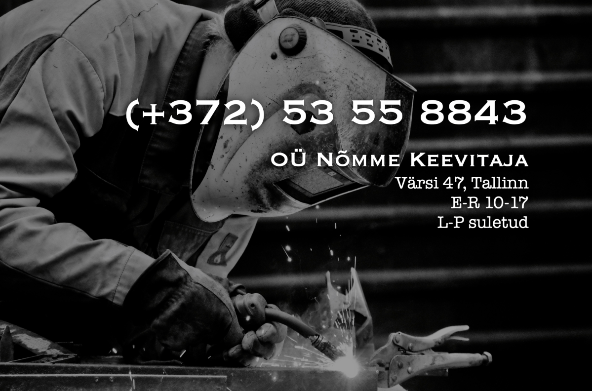 OÜ Nõmme Keevitaja | Keevitustööd (sh alumiiniumi keevitamine), velgede ...